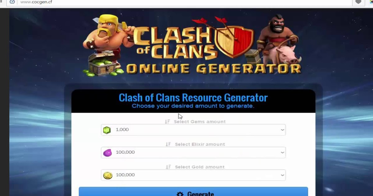 Clash of Clans Generator