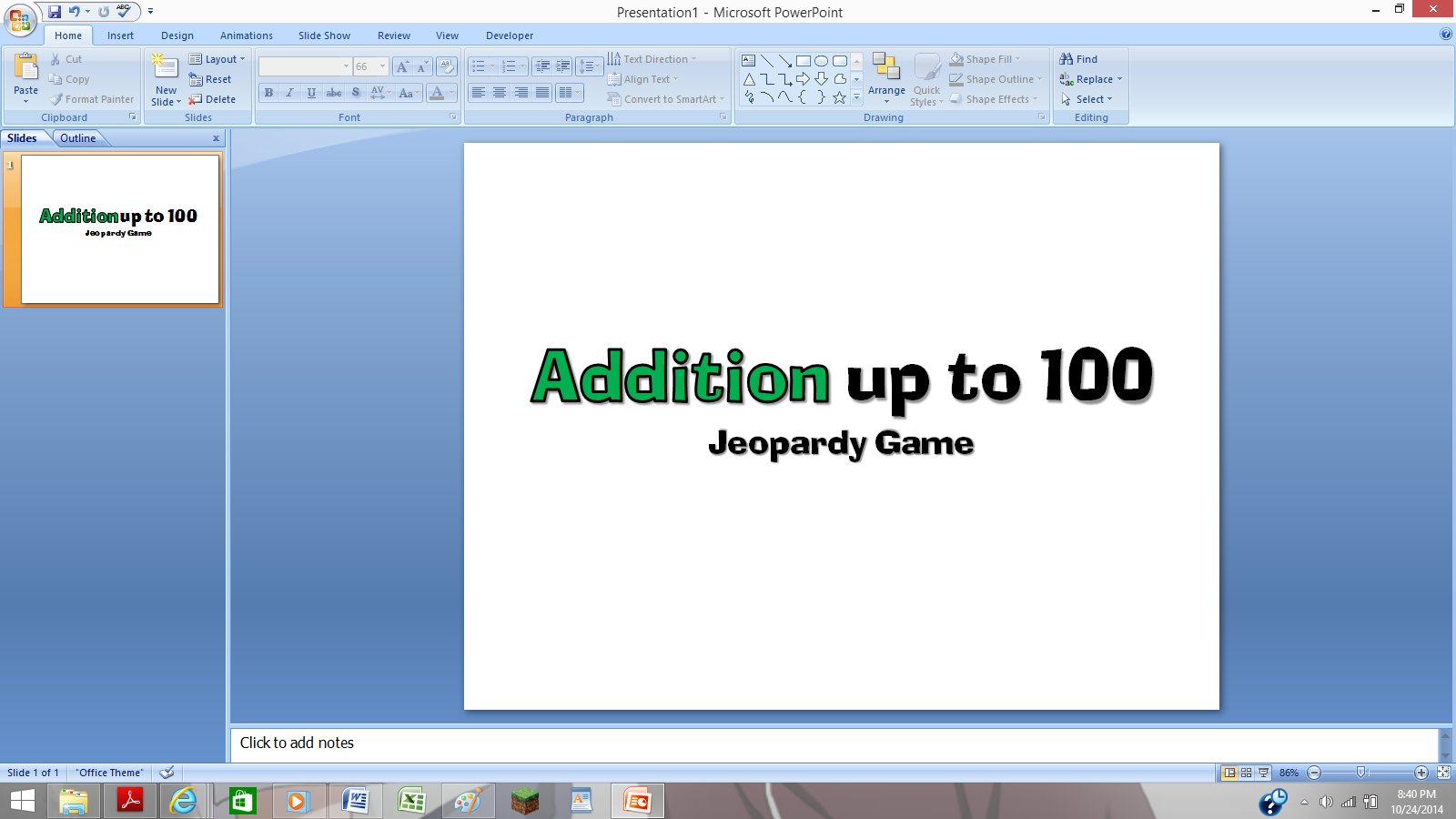 Teacher Gameroom: Learn Make a Simple Powerpoint Game in 7 easy Steps!