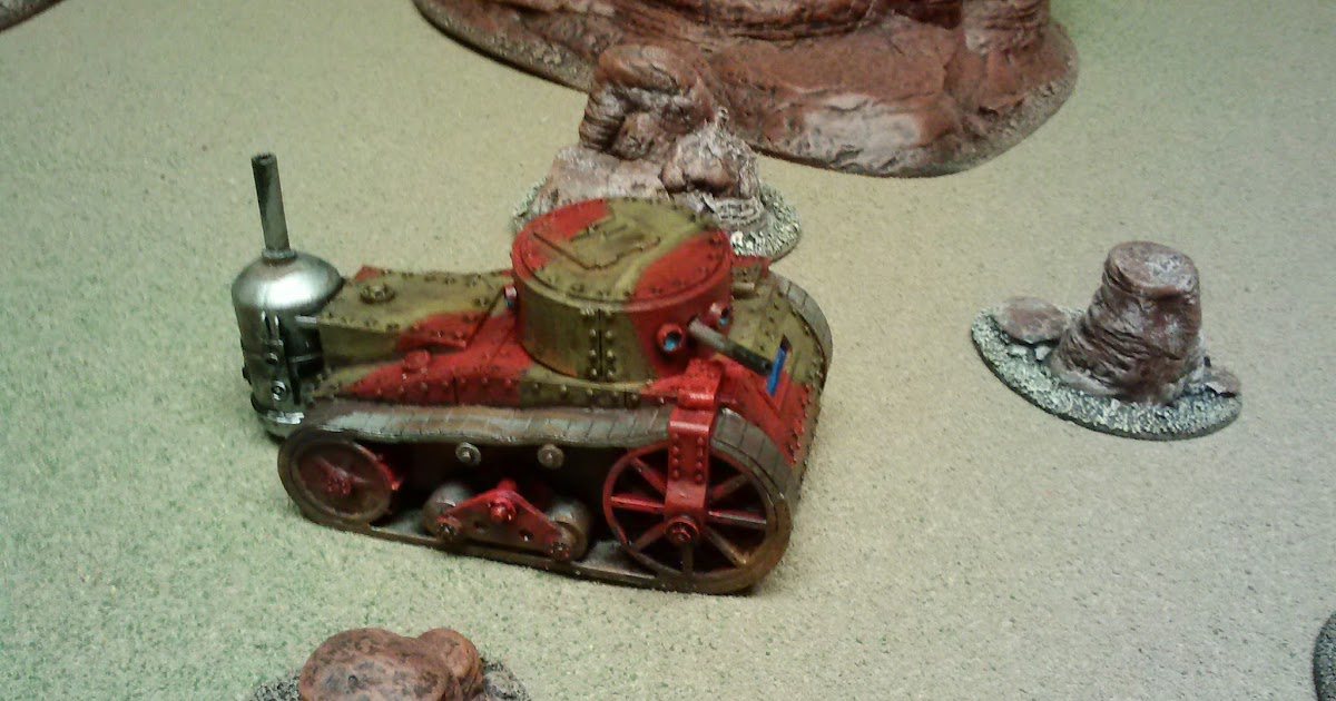 Building a Better Wargame: Steam Tank #4