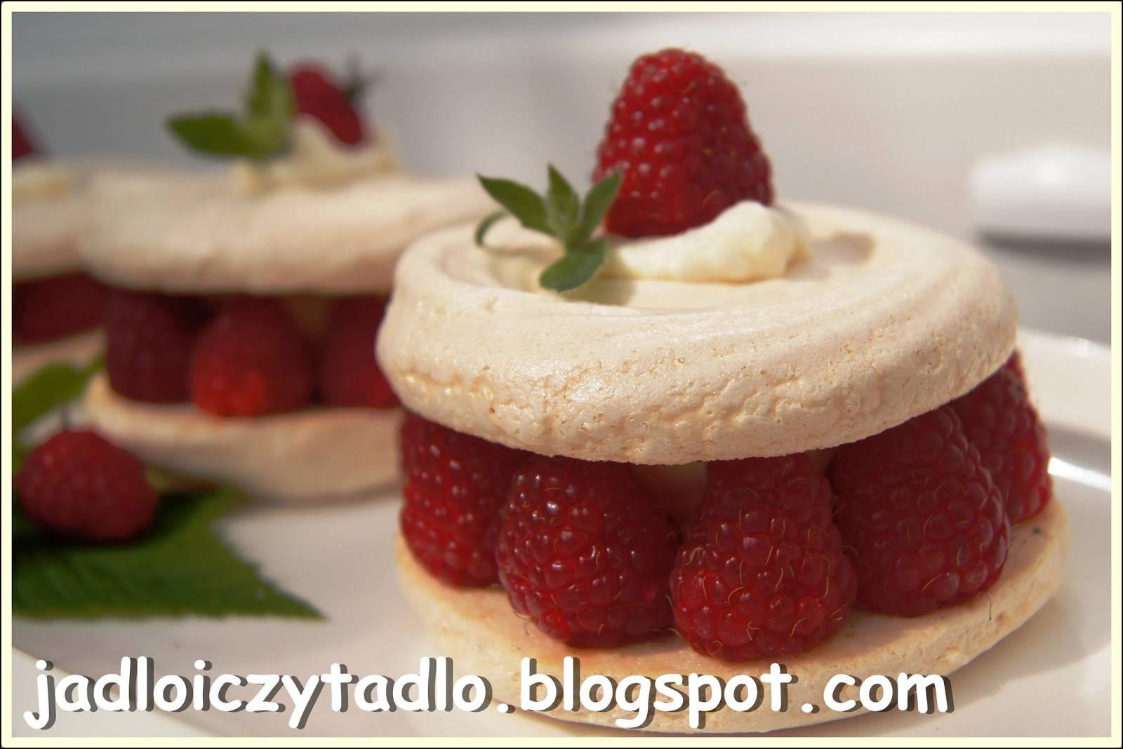 Jadło i czytadło: 8. Malinowe bezy