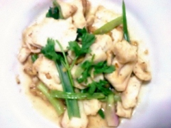 rainbowdiary: Recipe - Stir Fry Toman Fish Fillet With Salted Soya Bean ...