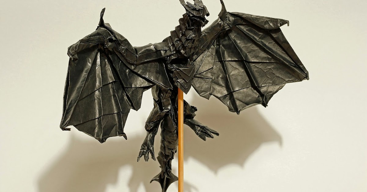 OrigamiSatsu: Alduin - The World Eater - Satoshi Kamiya (test-fold)