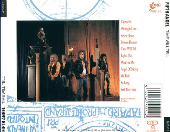 InmyHeart80sHardrockAor: Fifth Angel-Time Will Tell (1989)