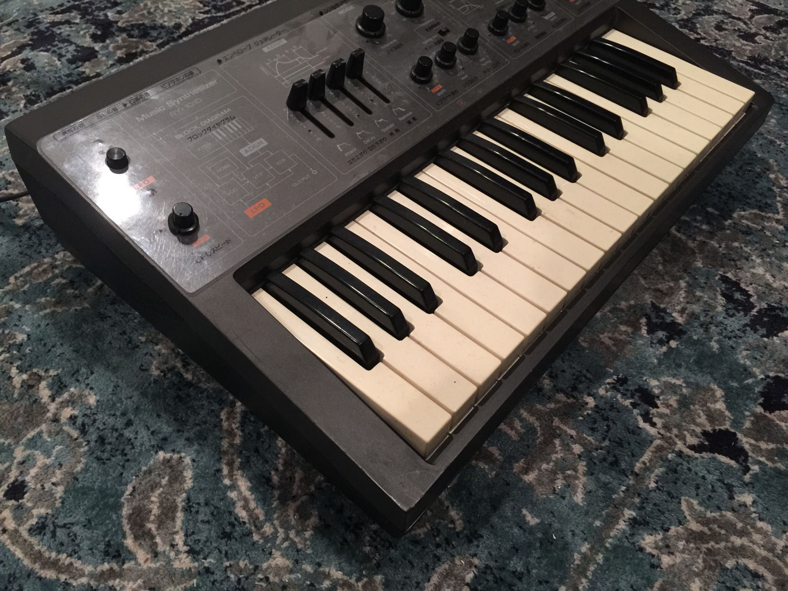 MATRIXSYNTH: Technics SY1010 Vintage Analog Synthesizer