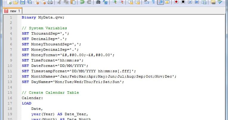 QlikView Addict: QlikView Notepad++