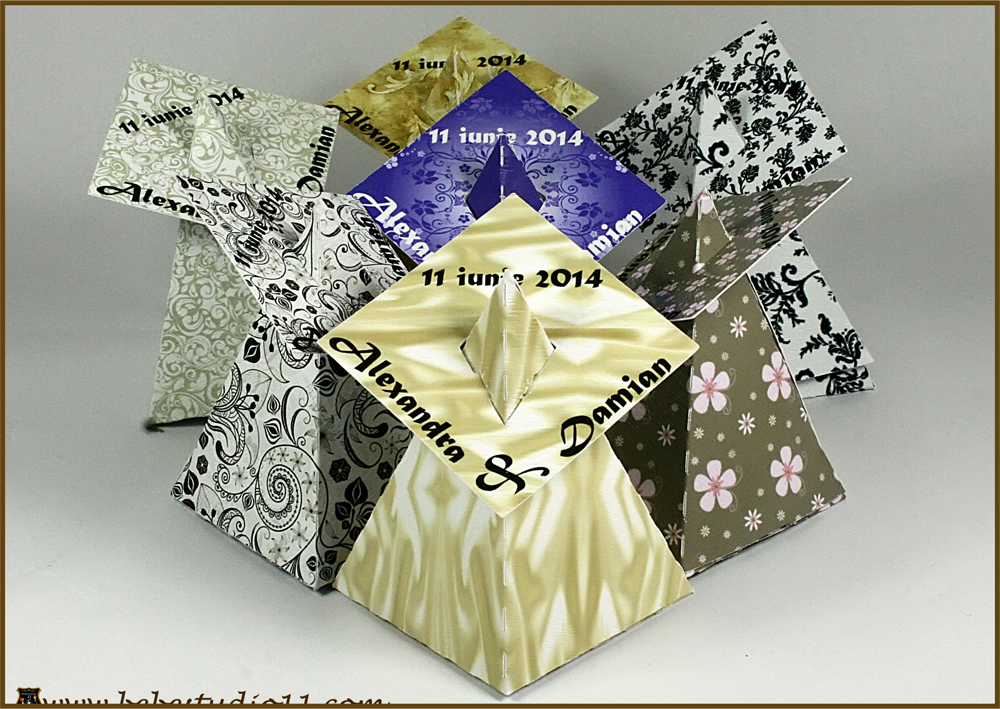 Marturii Nunta-Agentie Personalizari Evenimente: Marturii Nunta Cutiute ...