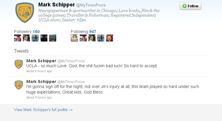 Chevanston Rogers Park: F@#&ing UCLA, What The F&%*? S&^*! More ...