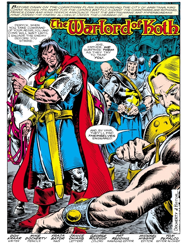 CONAN REY: El caudillo de Koth y otras historias (vol. 10) | Comicrítico