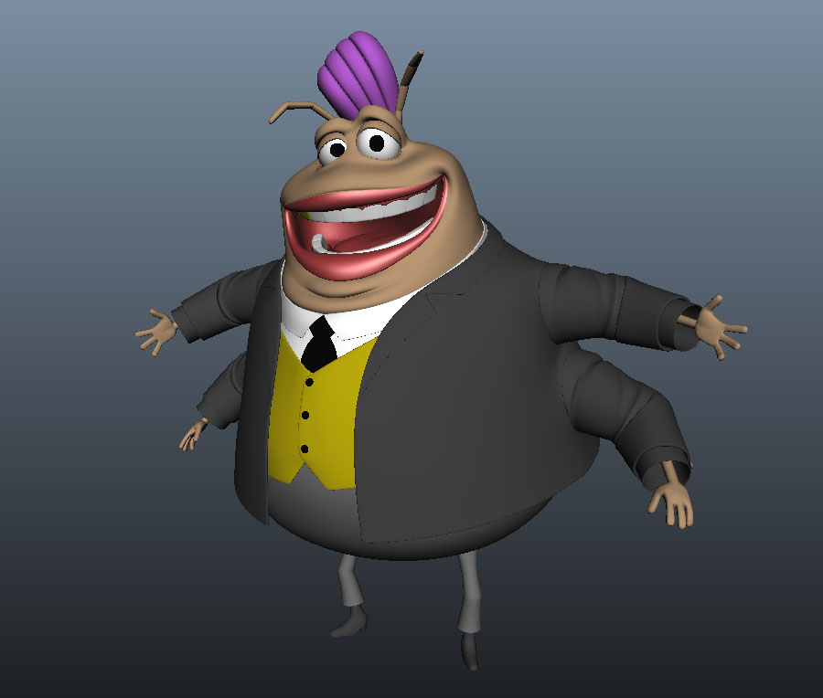 Dan Harder Animation: Disco Worms Character Design