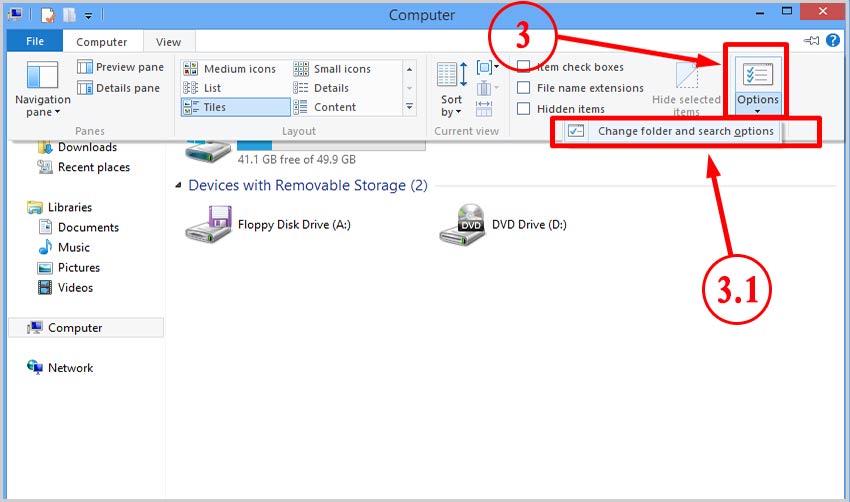 View Hidden Files and Folders In Windows 10, 8, 7 With Pics