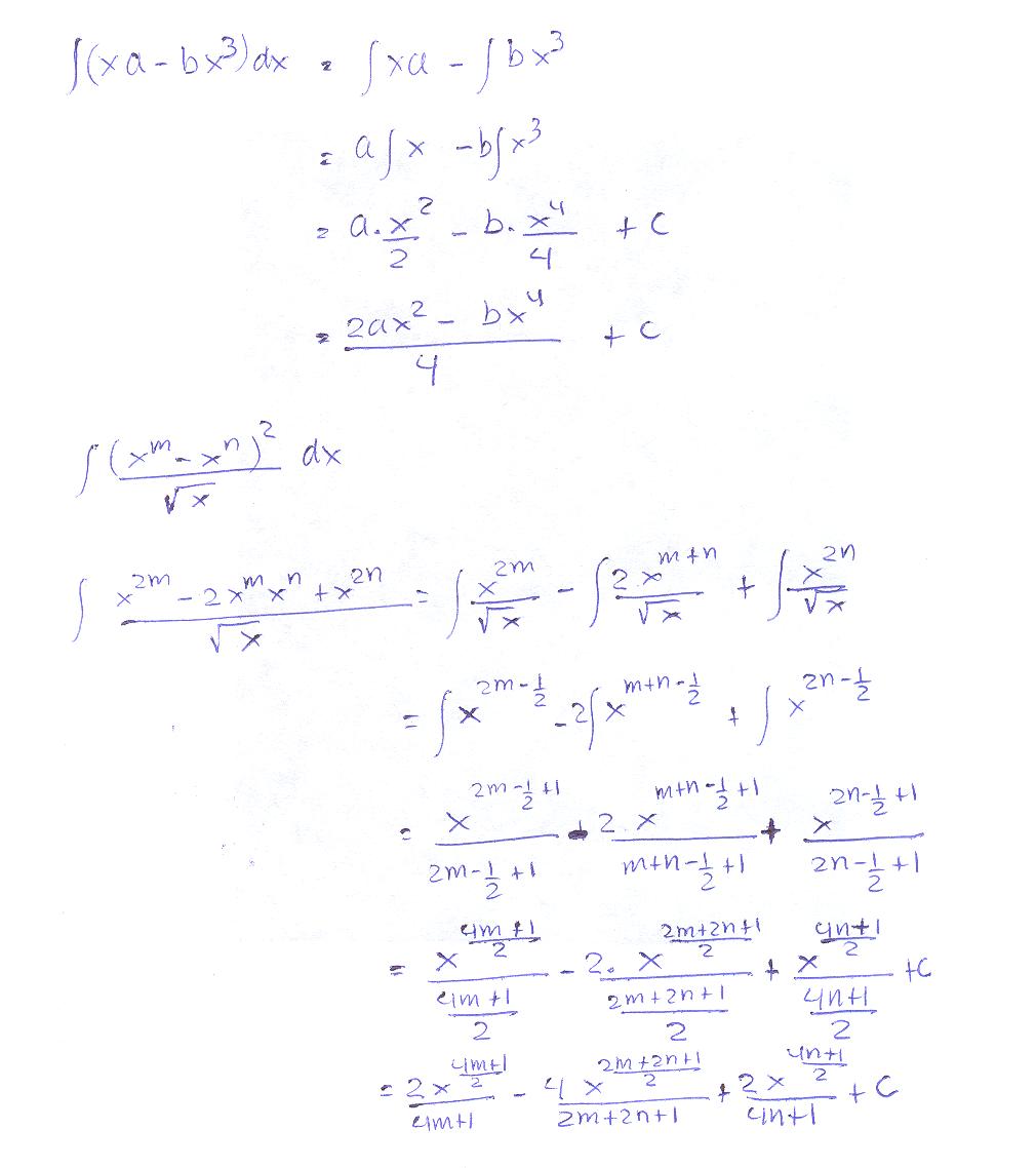 Ejercicios Resueltos: Integrales