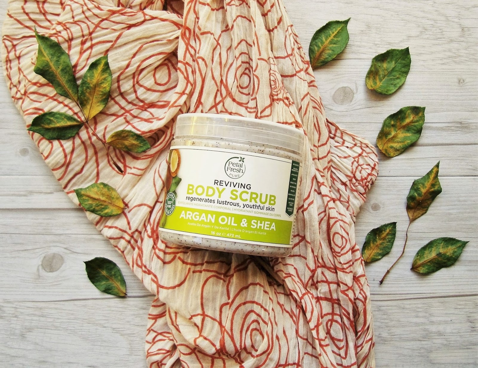 little white truths: Petal Fresh Pure Argan Shea Body Scrub - review