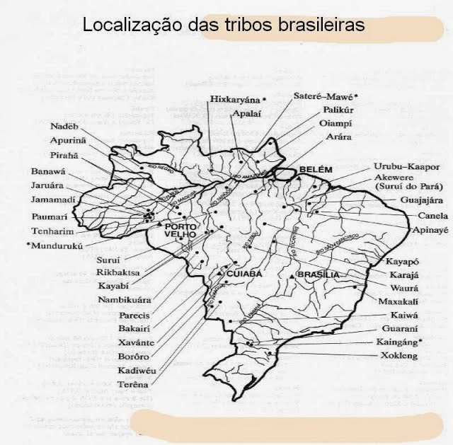 Índio Brasileiro | História e Distribuição da População Indígena no Brasil