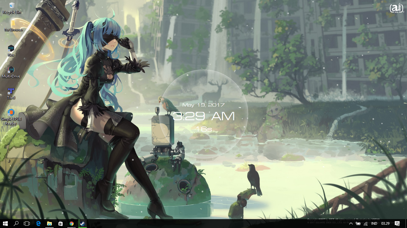 Nier Automata 2B (Wallpaper Engine) - Funny Wallpaper 7