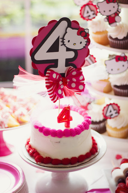 Wright By Me: Hello Kitty 4th Birthday Party