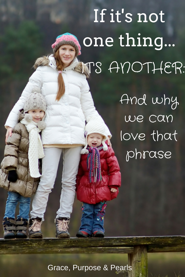 Grace, Purpose & Pearls Blog & Boutique: If It's Not One Thing, It's ...
