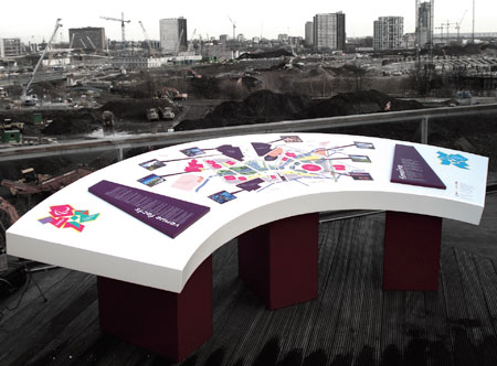 ABA-design blog: Olympic Table as seen on The One Show