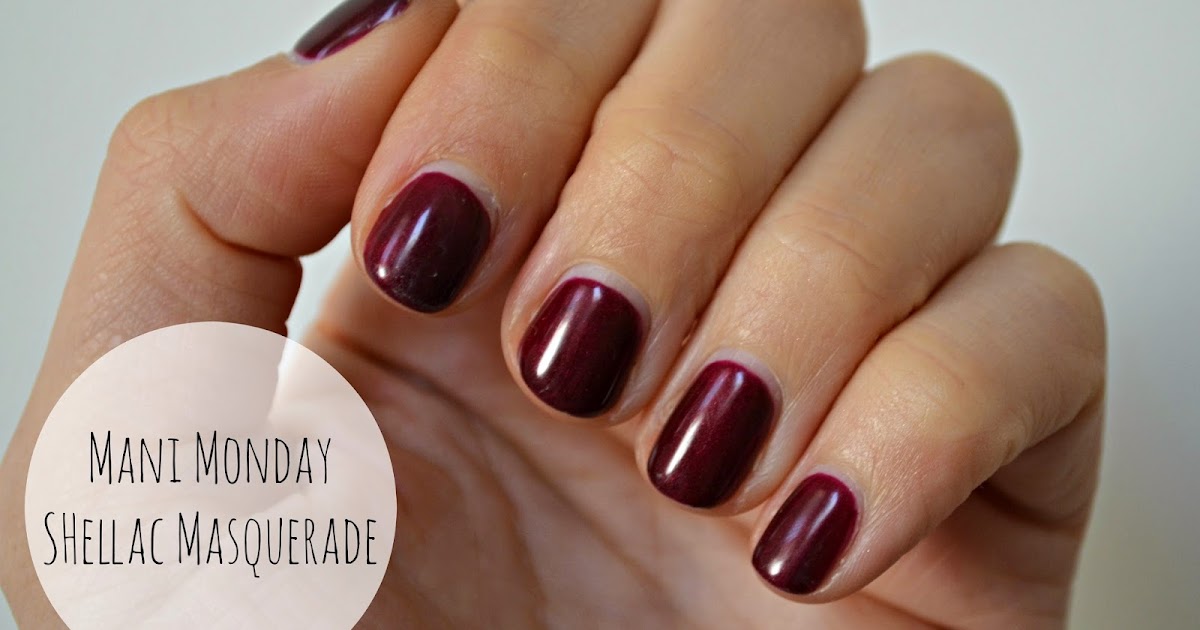 Mani Monday: CND Shellac Masquerade | Blog Me Beautiful