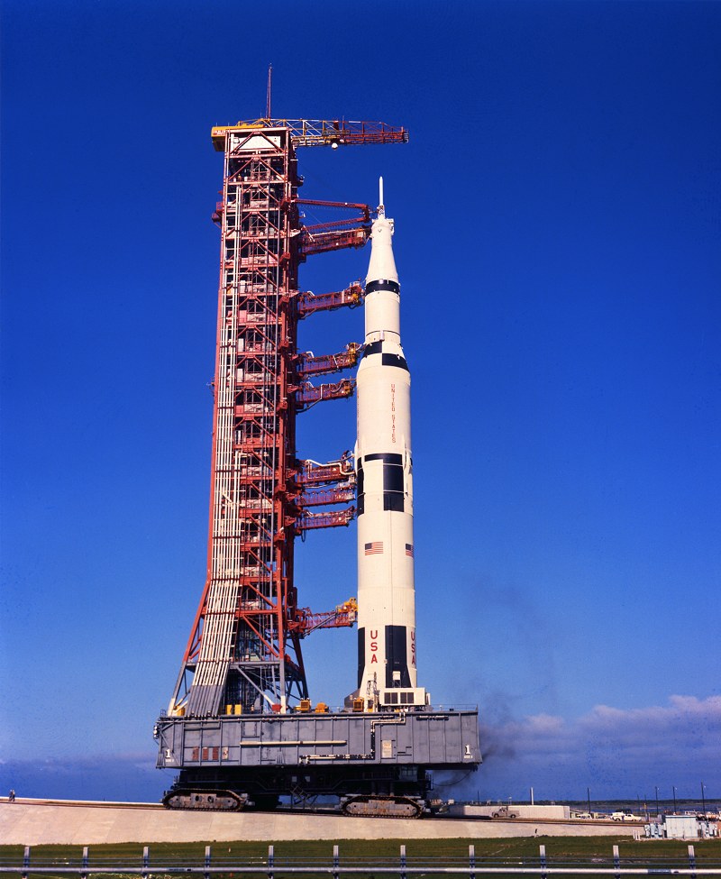 Apollo 11 Timeline: 1969/05/20: Il "rollout" del Saturn V verso la ...