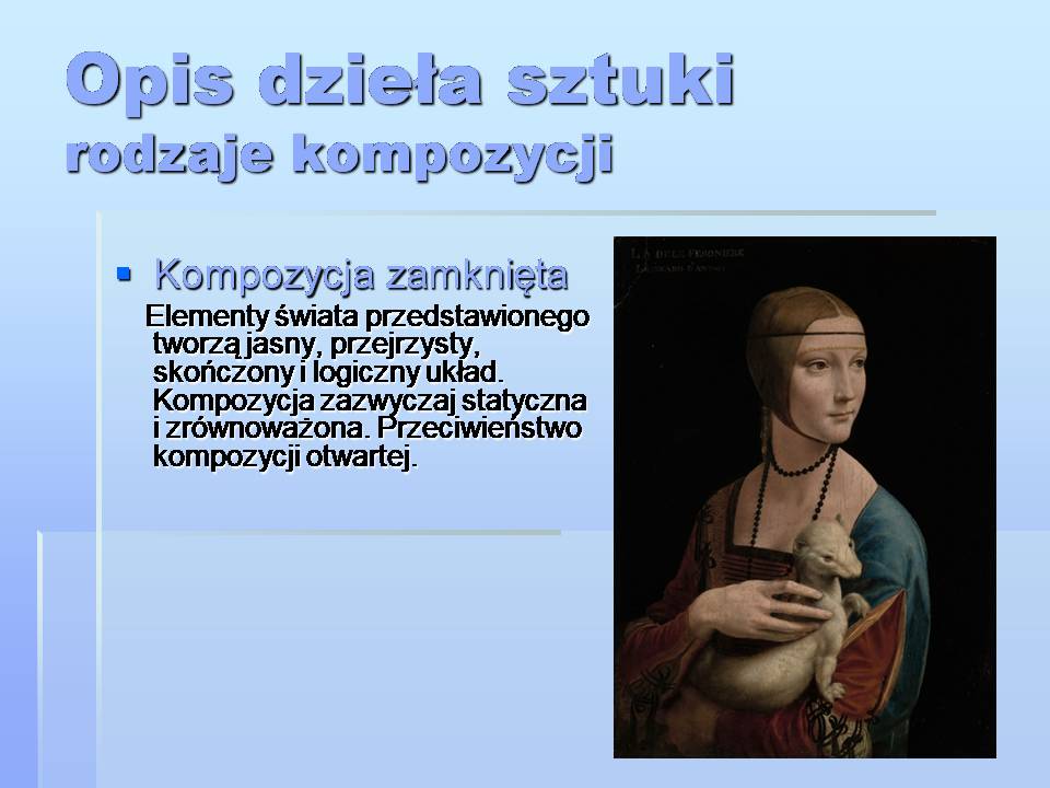 Galeria Czternastki: Opis obrazu.