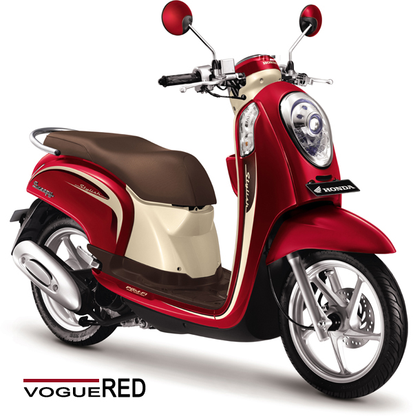 Delta Motorindo: Harga dan Spesifikasi Honda Scoopy FI Vogue Red