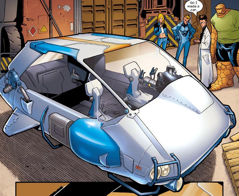 The Peerless Power of Comics!: The "Ultimate" Fantasti-Car
