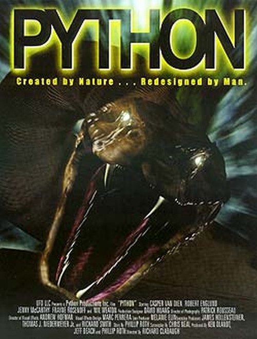 Todo El Terror Del Mundo: Python (Piton) (Python - Lautlos Kommt Der Tod) (Pythonas) (Serpente ...