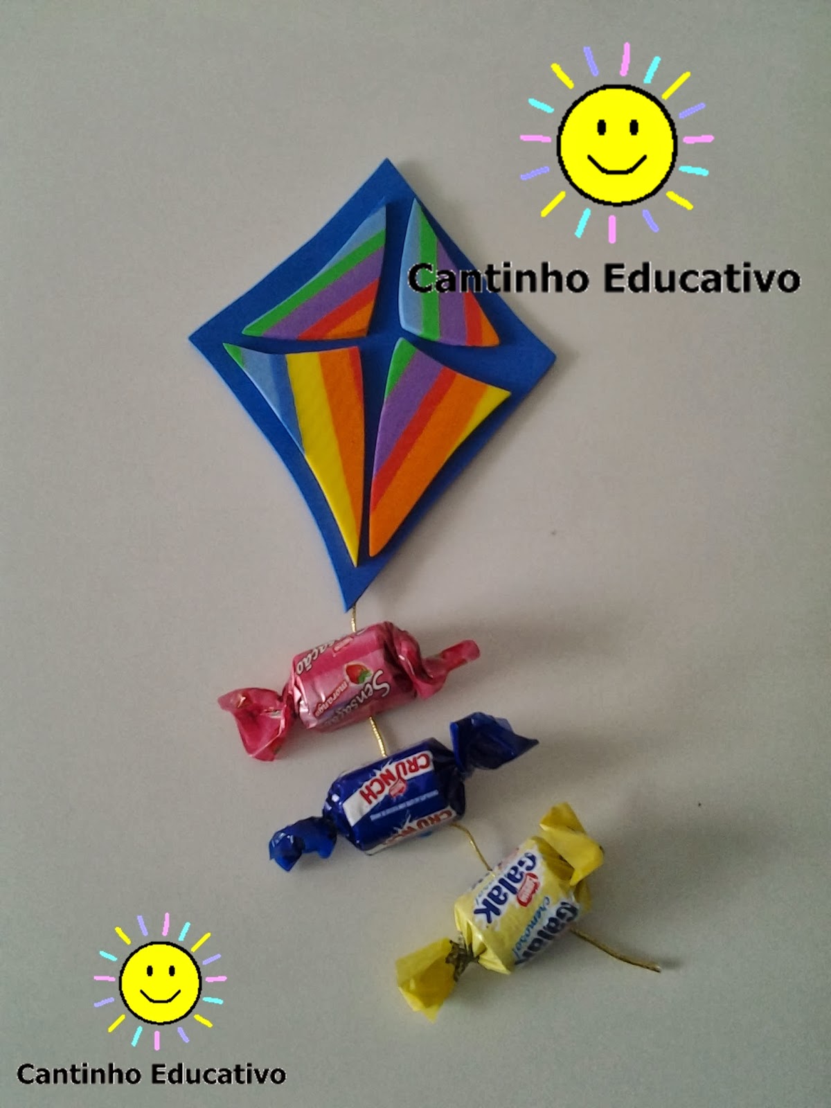 LEMBRANCINHA PARA O DIA DA CRIANÇA - PIPA - CANTINHO EDUCATIVO