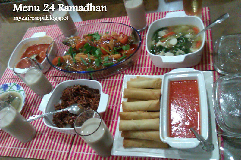 JOM MASAK: Juadah Berbuka Puasa 24 Ramadhan