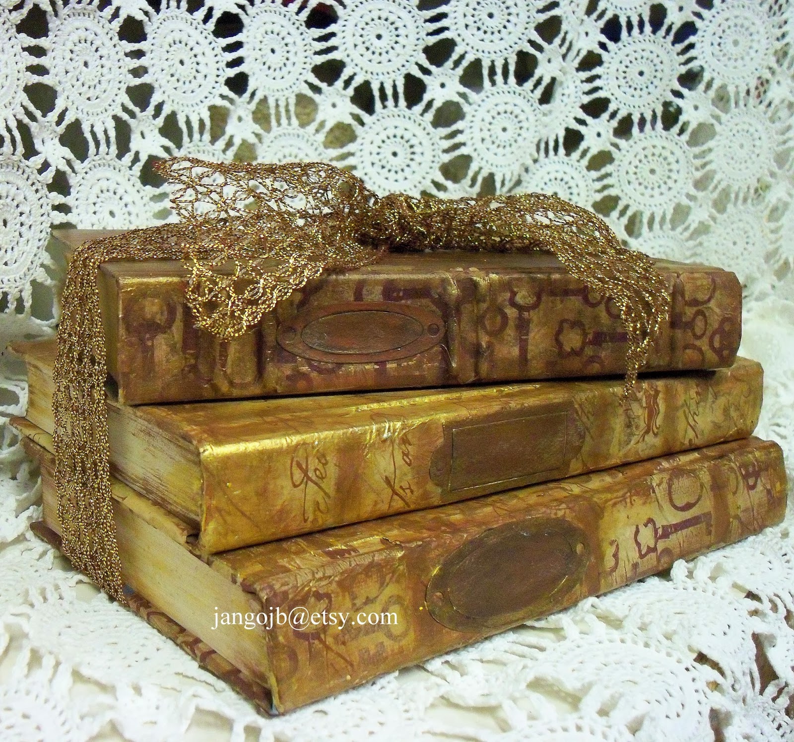 Make The Best of Things: Part 2 Restyle Old Books into Vintage Style Decor