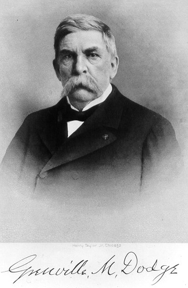 The Civil War of the United States: Grenville Dodge, born April 12, 1831