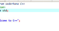 Struktur Dasar Bahasa C++