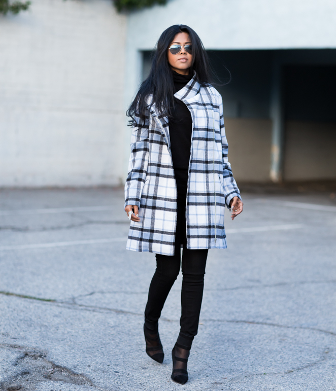 POWDER BLUE COAT - Walk In Wonderland