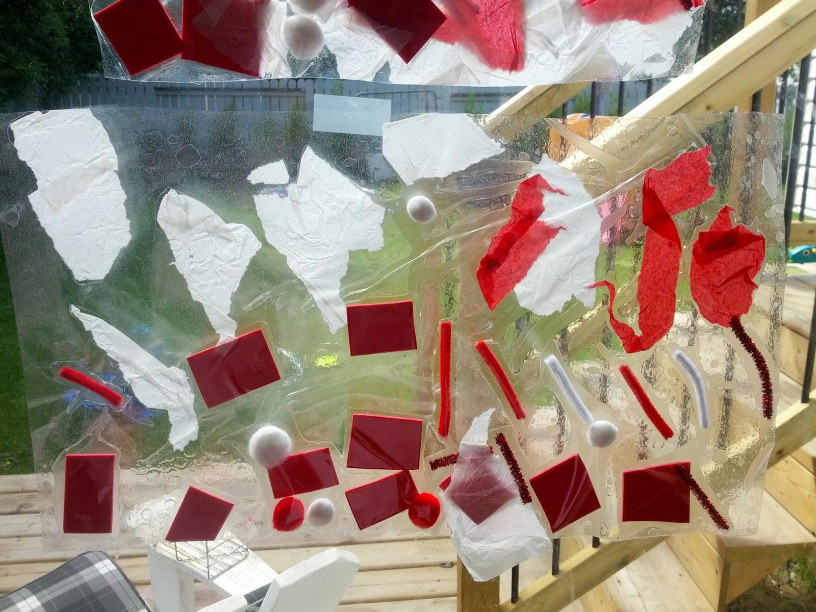 Three Canadian Flag Crafts | And Next Comes L - Hyperlexia Resources