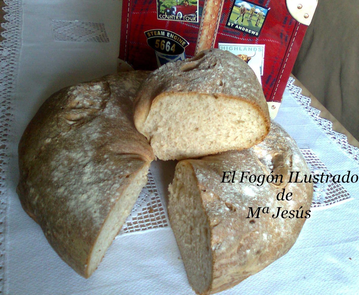 Pan corona campesina – El fogón ilustrado