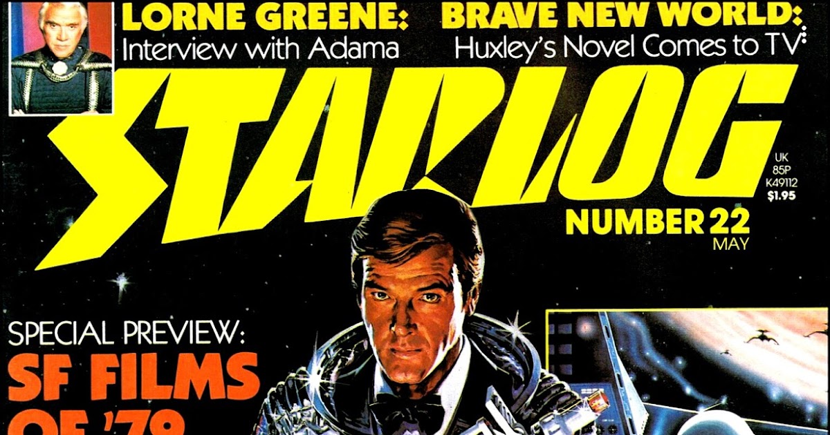 STARLOGGED - GEEK MEDIA AGAIN: ROGER MOORE STARLOG MAGAZINE COVERS
