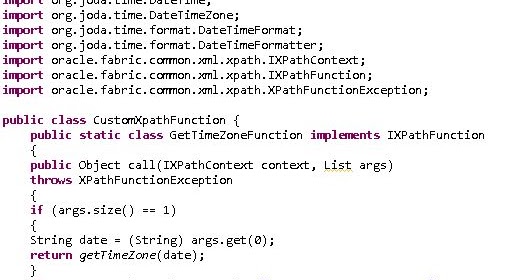 My Soa And Oic Learnings Create Custom Xpath Function In Bpel Soa 11g