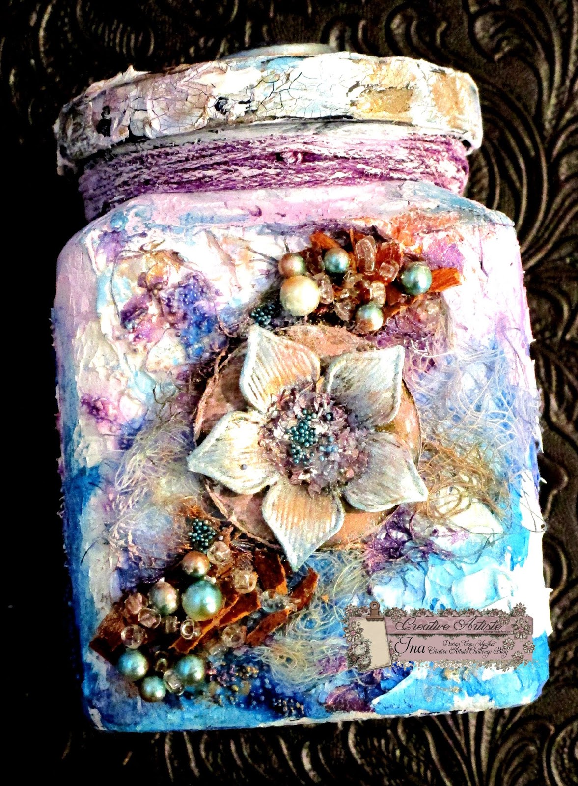 Little Bits of Craft: My Mixed Media Jar