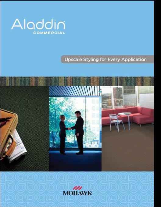 Aladdin Commercial Carpet: New Aladdin Commercial Comprehensive Brochure