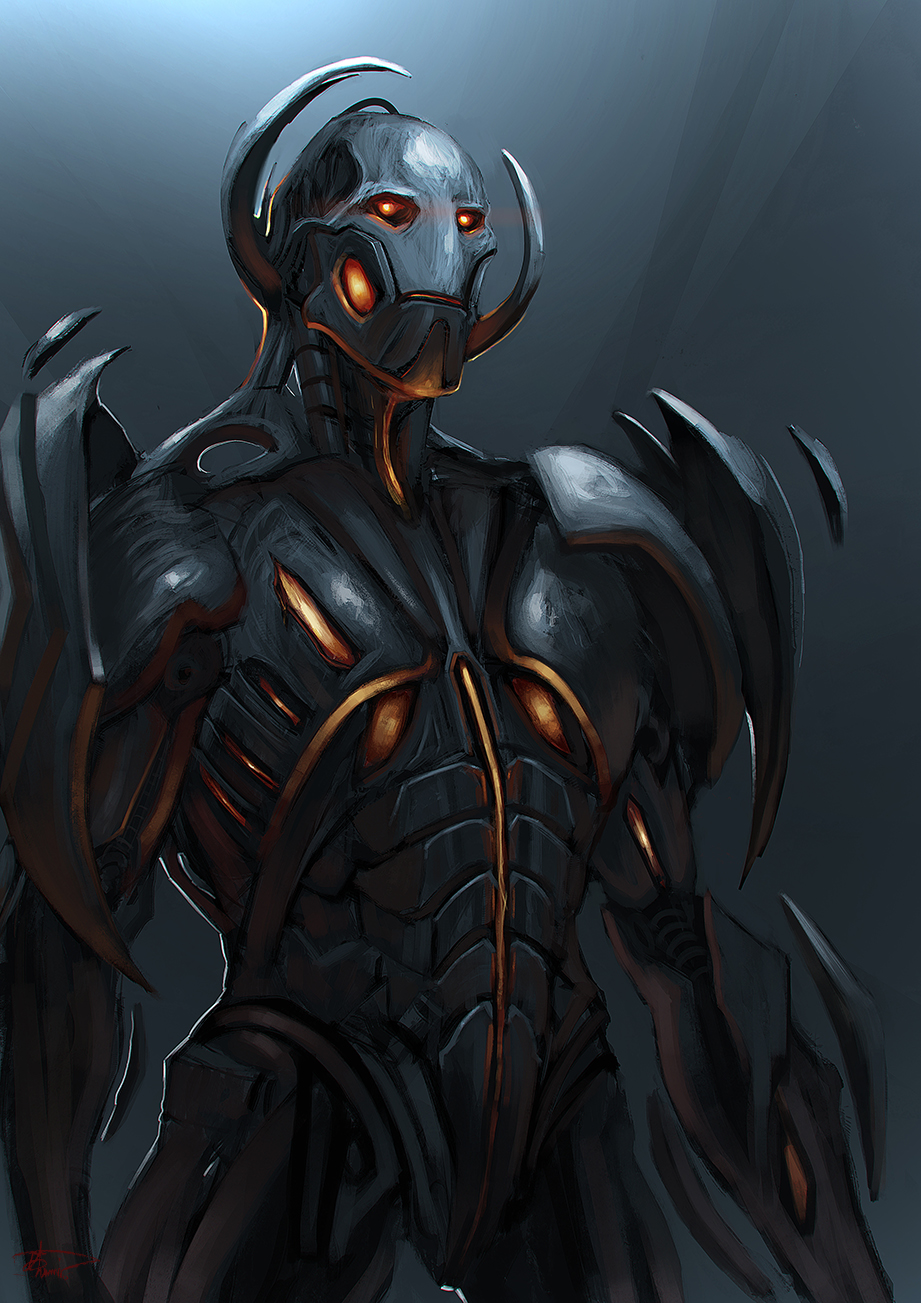 The Art of EHSAN YAZDANI: Ultron fan art