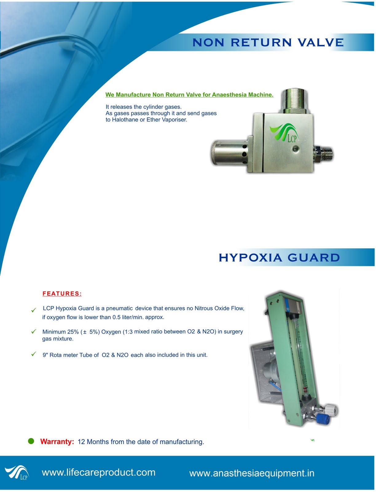 Anaesthesia Machines: Hypoxia Guard Rotameter