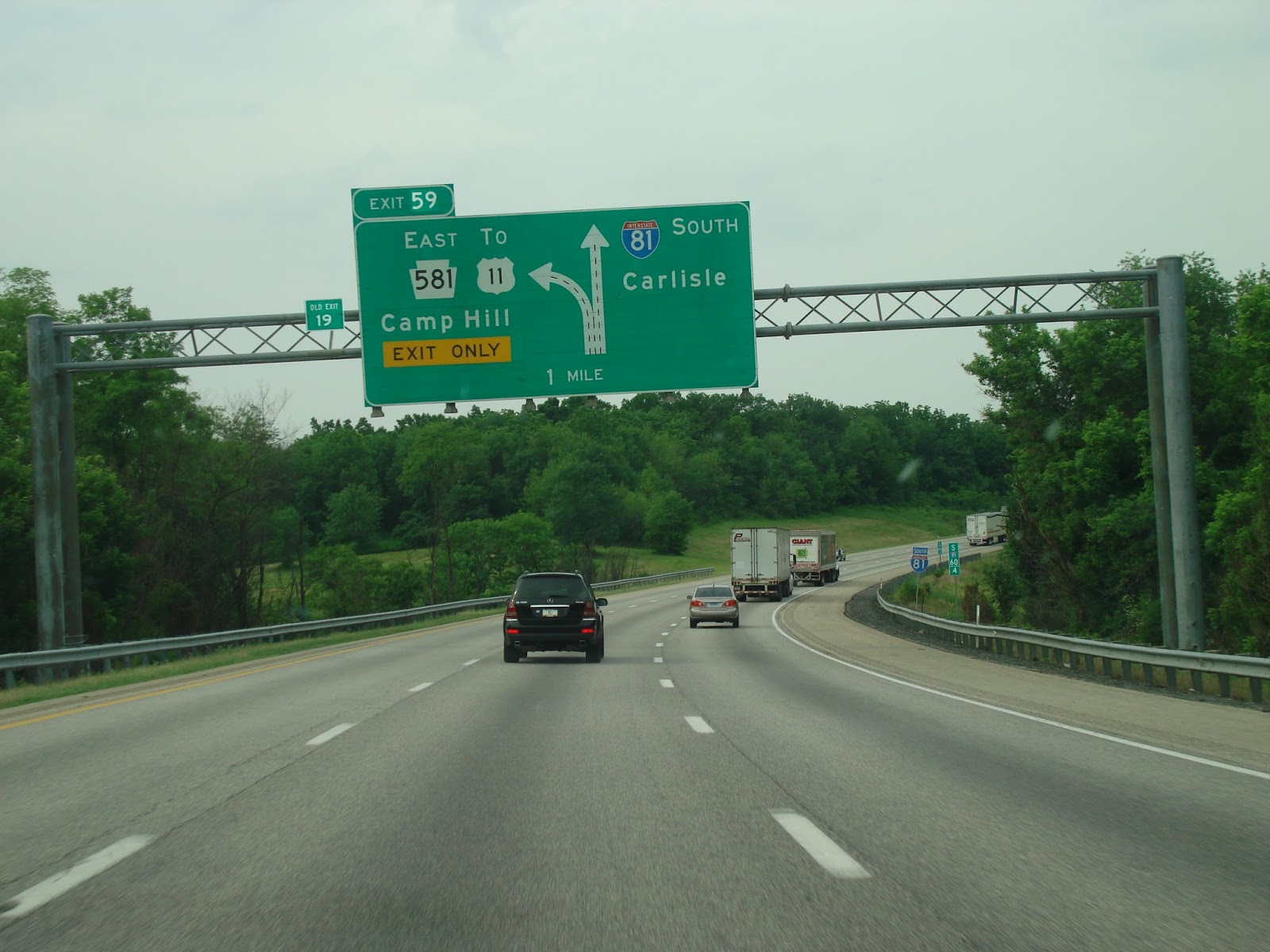 Luke's Signs: Interstate 81 - Pennsylvania (South of Harrisburg)