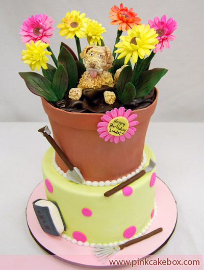 Moskkilicious: Flower Pot Cakes