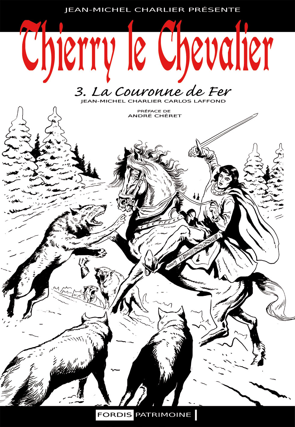 Laurent Lefeuvre Bande Dessinée et Comics : Chevalier Thierry : Couverture
