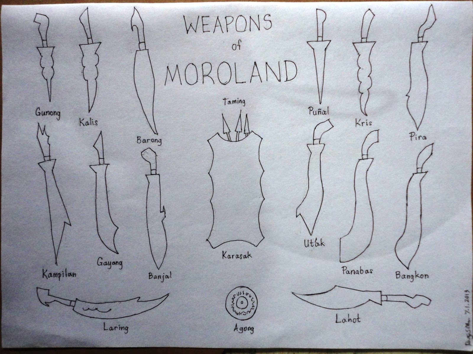 Filipino Balasiong Sword