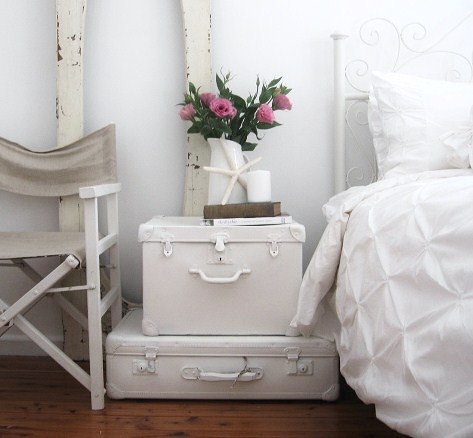 itmom: Decorating with Vintage Suitcases