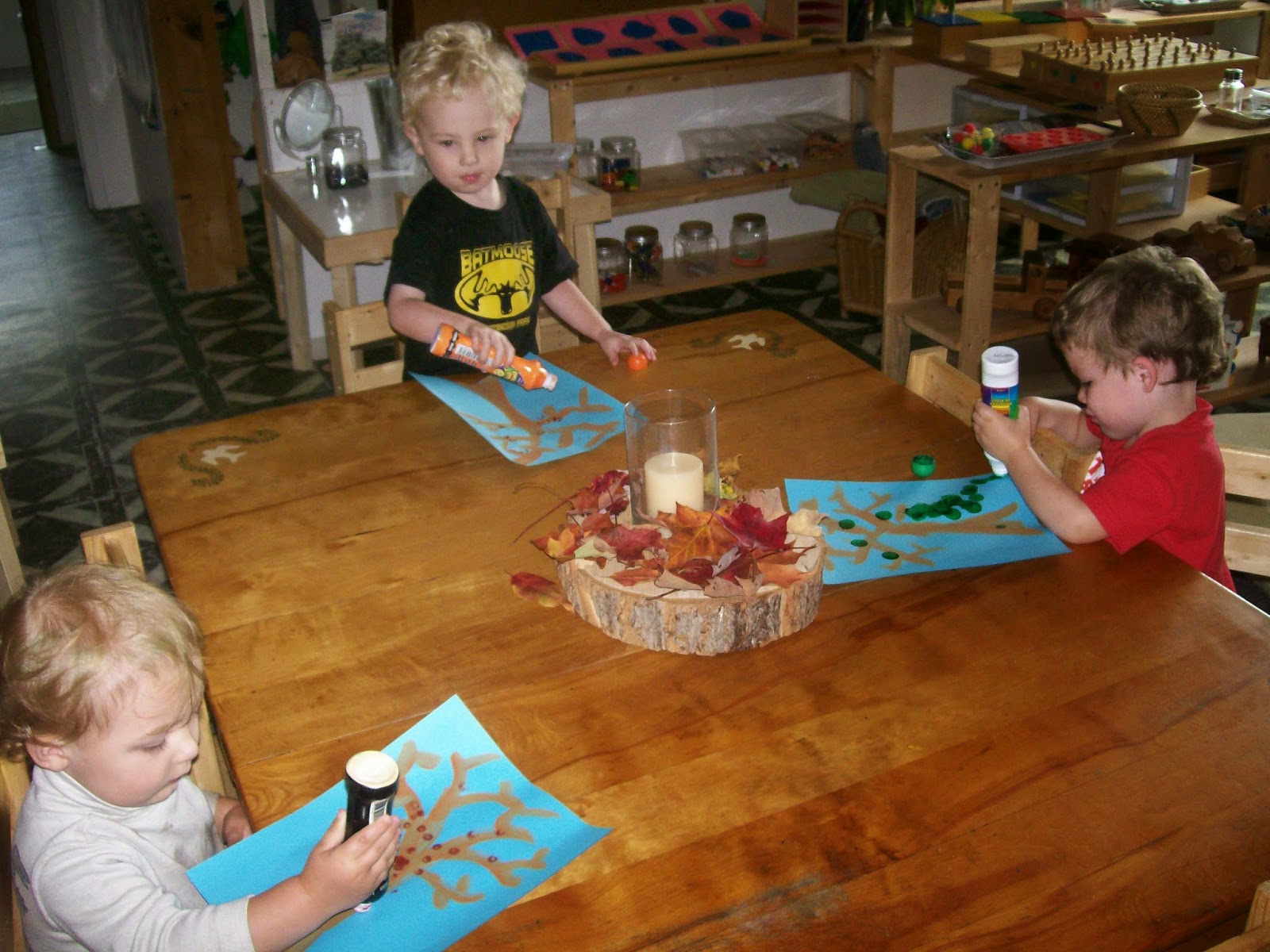 Tree House Preschool Daycare: Fall tree for art.....