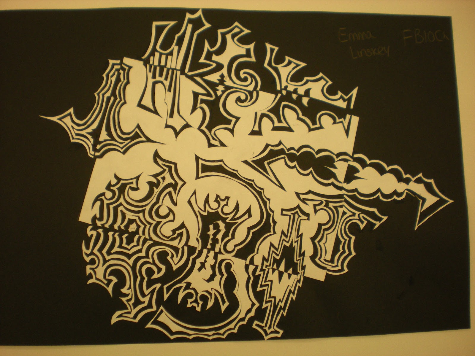 Symmetrical Cut Paper Projects