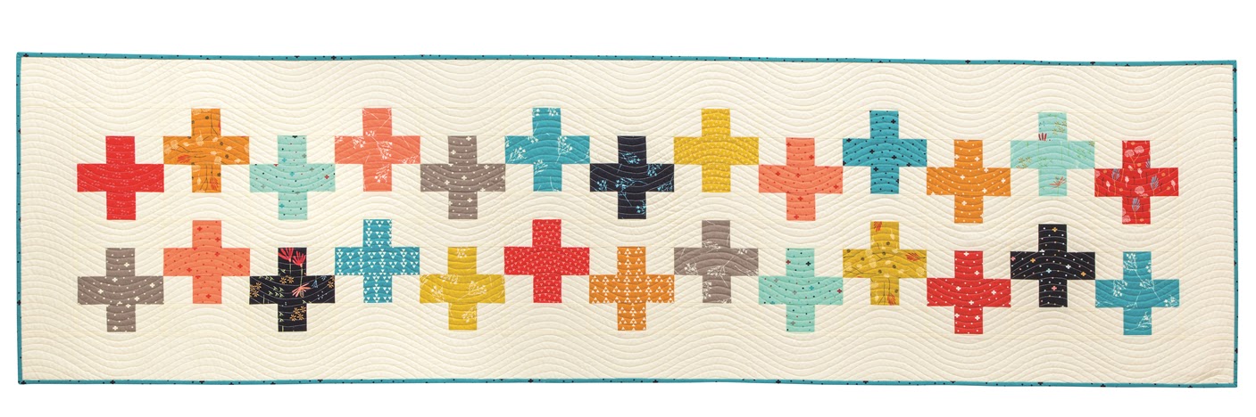 Quilted Blooms: Modern Plus Sign Quilts Blog Hop + Day 4