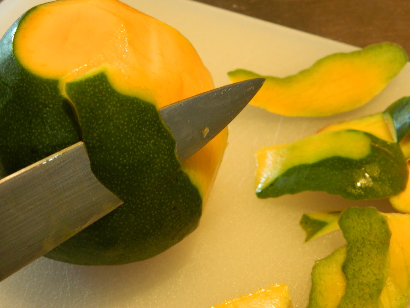 The Curious Country Cook: : Mango frozen yogurt (without an ice cream ...